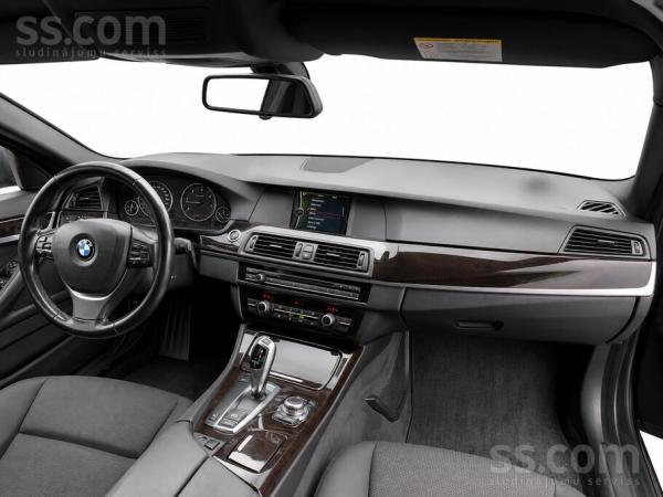 Brown BMW 520 2012 in Riga, with an engine capacity of 2.00 L and mileage of 232 thousand km for 7900 €, photo 9 on AUTOMOTO.COM.LV
