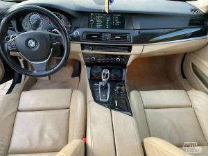Brūns BMW 520 2012 Viļņa, ar dzinēja tilpumu 2.00 L un nobraukumu 258 tūkst. km par 11000 €, foto 8 vietnē AUTOMOTO.COM.LV
