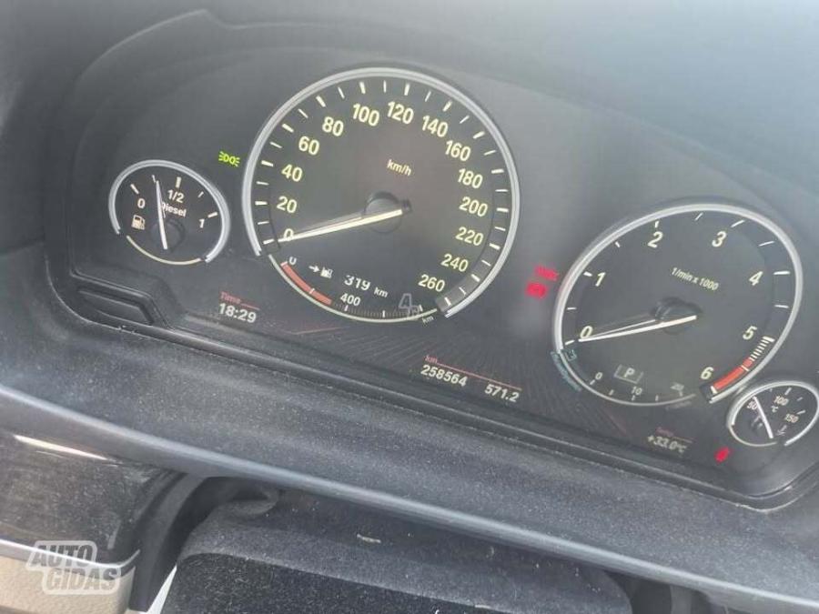 Brūns BMW 520 2012 Viļņa, ar dzinēja tilpumu 2.00 L un nobraukumu 258 tūkst. km par 11000 €, foto 13 vietnē AUTOMOTO.COM.LV