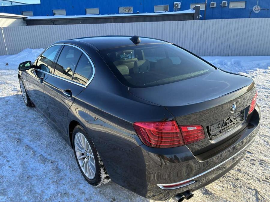 Brūns BMW 520 2013 Šauļi, ar dzinēja tilpumu 2.00 L un nobraukumu 193 tūkst. km par 11250 €, foto 3 vietnē AUTOMOTO.COM.LV