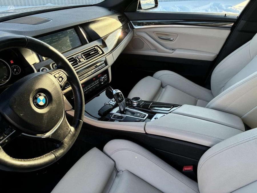 Brūns BMW 520 2013 Šauļi, ar dzinēja tilpumu 2.00 L un nobraukumu 193 tūkst. km par 11250 €, foto 16 vietnē AUTOMOTO.COM.LV