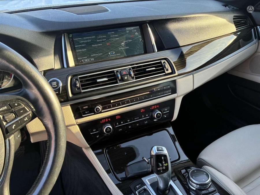 Brūns BMW 520 2013 Šauļi, ar dzinēja tilpumu 2.00 L un nobraukumu 193 tūkst. km par 11250 €, foto 20 vietnē AUTOMOTO.COM.LV
