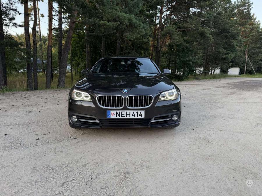 Brūns BMW 520 2013 Viļņa, ar dzinēja tilpumu 2.00 L un nobraukumu 244 tūkst. km par 9250 €, foto 7 vietnē AUTOMOTO.COM.LV