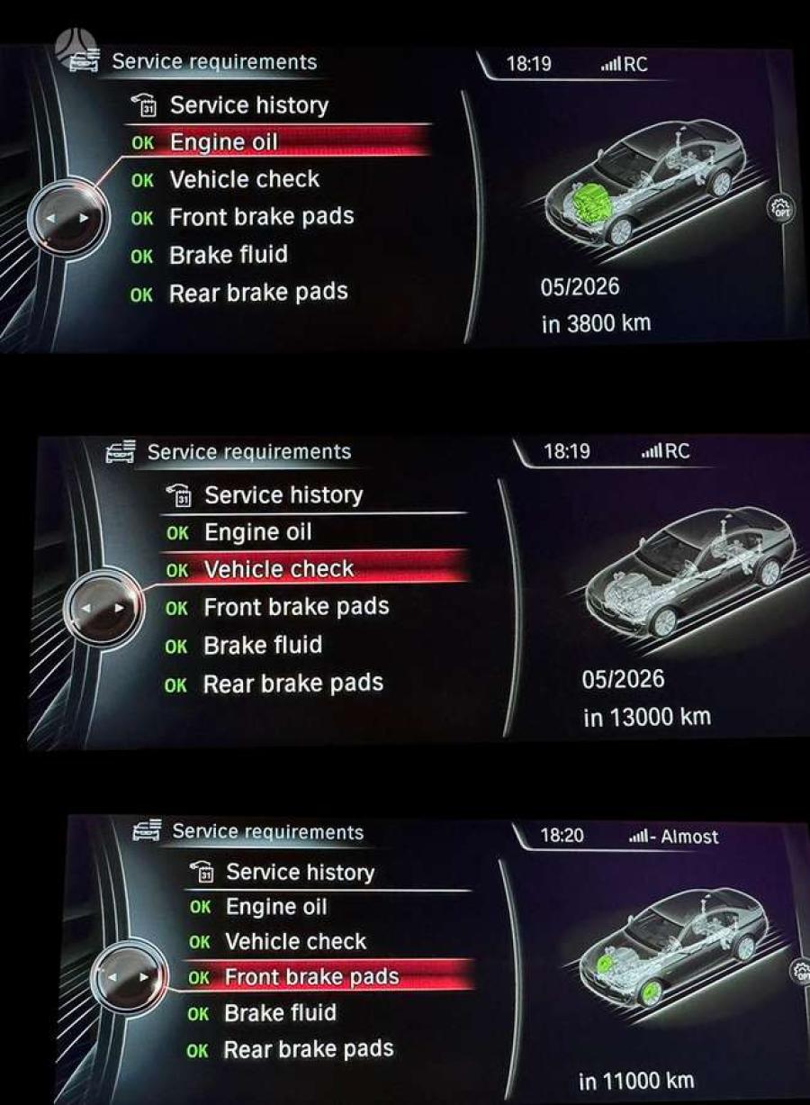Коричневый БМВ 520 2015 в Вильнюс, объемом двигателя 2.00 л и пробегом 145 тыс. км за 14200 €, фото 16 на AUTOMOTO.COM.LV