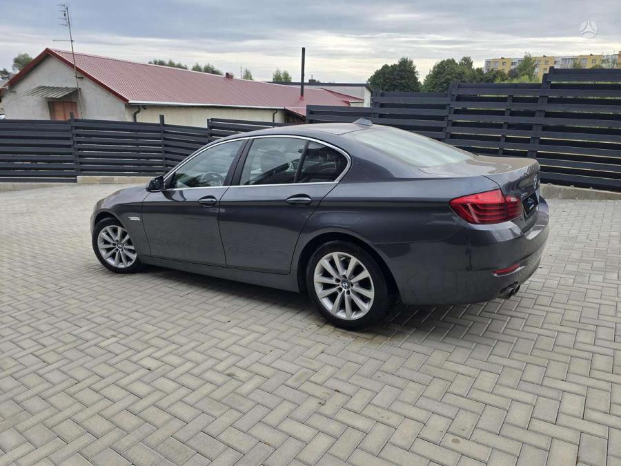 Brown BMW 520 2016 in Telschi, with an engine capacity of 2.00 L and mileage of 226 thousand km for 10999 €, photo 11 on AUTOMOTO.COM.LV