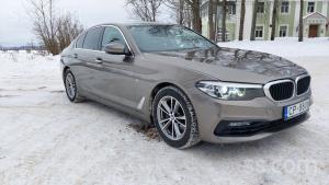 Brown BMW 520 2017 in Aluksne, with an engine capacity of 2.00 L and mileage of 0 thousand km for 17500 €, photo 2 on AUTOMOTO.COM.LV