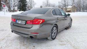Brown BMW 520 2017 in Aluksne, with an engine capacity of 2.00 L and mileage of 0 thousand km for 17500 €, photo 9 on AUTOMOTO.COM.LV