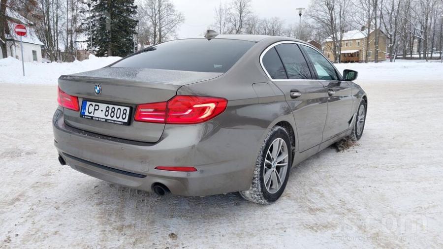 Brown BMW 520 2017 in Aluksne, with an engine capacity of 2.00 L and mileage of 0 thousand km for 17500 €, photo 9 on AUTOMOTO.COM.LV