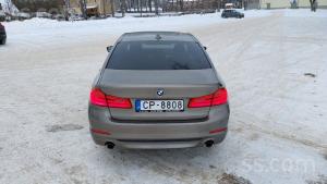 Brown BMW 520 2017 in Aluksne, with an engine capacity of 2.00 L and mileage of 0 thousand km for 17500 €, photo 12 on AUTOMOTO.COM.LV