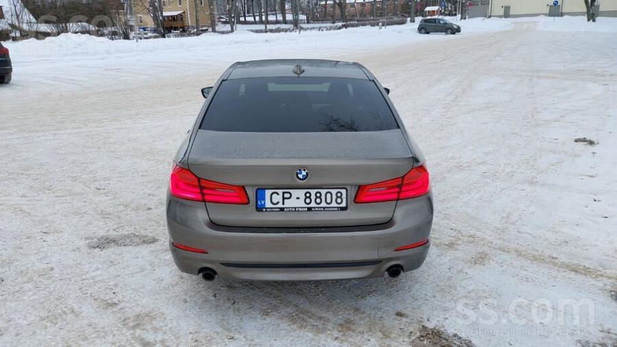 Brown BMW 520 2017 in Aluksne, with an engine capacity of 2.00 L and mileage of 0 thousand km for 17500 €, photo 12 on AUTOMOTO.COM.LV