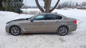 Brown BMW 520 2017 in Aluksne, with an engine capacity of 2.00 L and mileage of 0 thousand km for 17500 €, photo 14 on AUTOMOTO.COM.LV