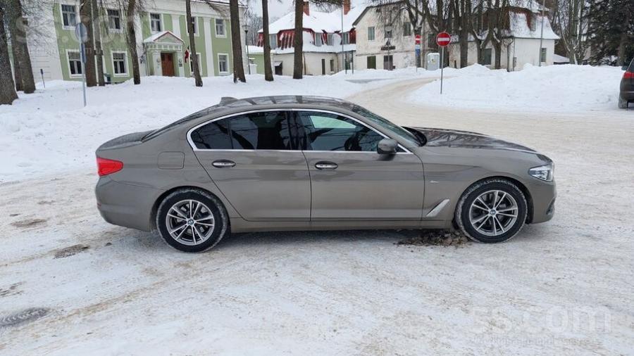 Brown BMW 520 2017 in Aluksne, with an engine capacity of 2.00 L and mileage of 0 thousand km for 17500 €, photo 15 on AUTOMOTO.COM.LV