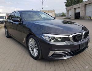 Brown BMW 520 2017 in Siauliai, with an engine capacity of 2.00 L and mileage of 96 thousand km for 18900 €, photo 4 on AUTOMOTO.COM.LV