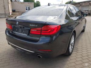 Brown BMW 520 2017 in Siauliai, with an engine capacity of 2.00 L and mileage of 96 thousand km for 18900 €, photo 5 on AUTOMOTO.COM.LV