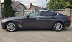 Brown BMW 520 2017 in Siauliai, with an engine capacity of 2.00 L and mileage of 96 thousand km for 18900 €, photo 8 on AUTOMOTO.COM.LV