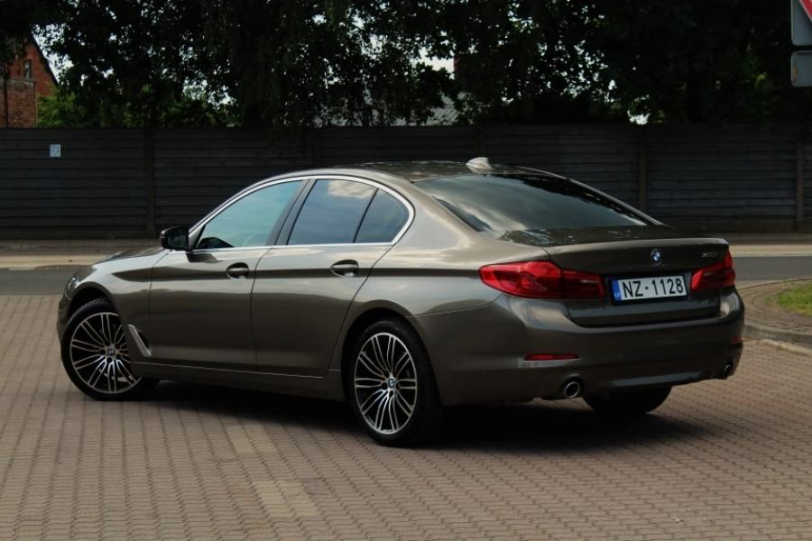 Brūns BMW 520 2018 Rīga, ar dzinēja tilpumu 2.00 L un nobraukumu 230 tūkst. km par 21500 €, foto 9 vietnē AUTOMOTO.COM.LV