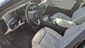 Brown BMW 520 2018 in Vilnius, with an engine capacity of 2.00 L and mileage of 223 thousand km for 19900 €, photo 9 on AUTOMOTO.COM.LV