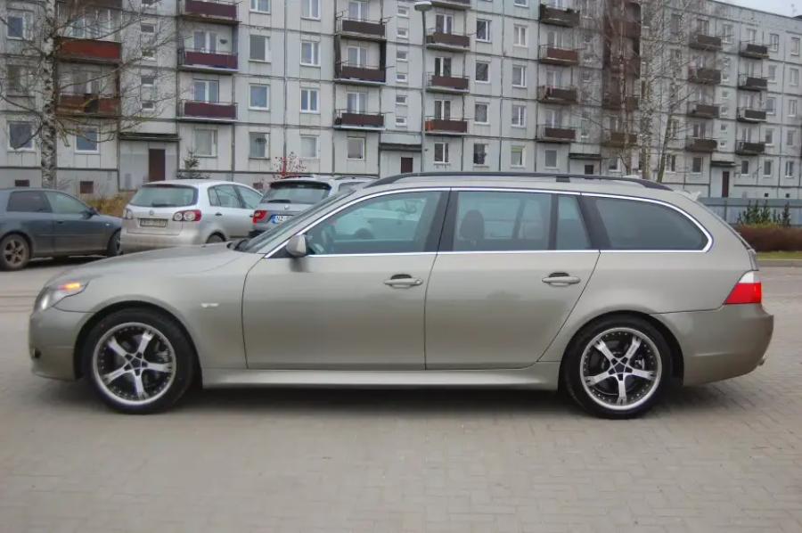Коричневый БМВ 520 2007 в Екабпилс, объемом двигателя 2.00 л и пробегом 282 тыс. км за 4100 €, фото 8 на AUTOMOTO.COM.LV