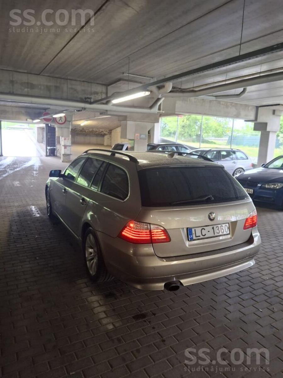 Brūns BMW 520 2008 Rīga, ar dzinēja tilpumu 2.00 L un nobraukumu 360 tūkst. km par 3500 €, foto 3 vietnē AUTOMOTO.COM.LV