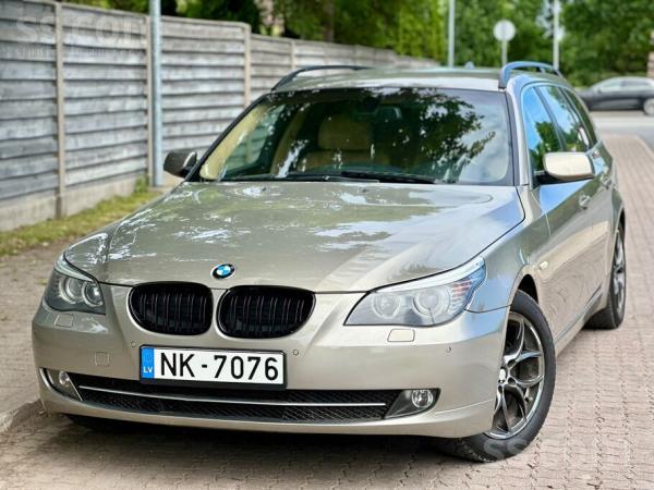 Brown BMW 520 2008 in Jelgava, with an engine capacity of 2.00 L and mileage of 413 thousand km for 3750 €, photo 1 on AUTOMOTO.COM.LV
