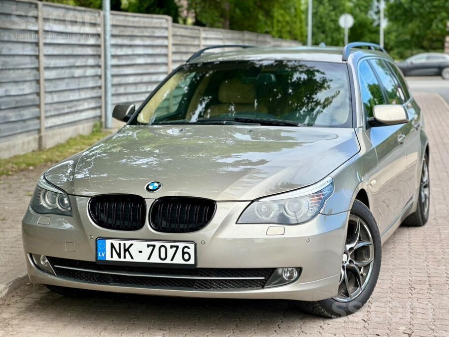 Brūns BMW 520 2008 Jelgava, ar dzinēja tilpumu 2.00 L un nobraukumu 413 tūkst. km par 3750 €, foto 1 vietnē AUTOMOTO.COM.LV