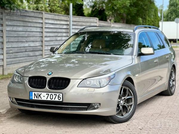 Brown BMW 520 2008 in Jelgava, with an engine capacity of 2.00 L and mileage of 413 thousand km for 3750 €, photo 3 on AUTOMOTO.COM.LV