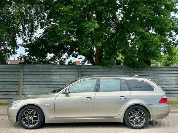 Brown BMW 520 2008 in Jelgava, with an engine capacity of 2.00 L and mileage of 413 thousand km for 3750 €, photo 7 on AUTOMOTO.COM.LV
