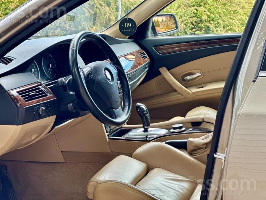 Brūns BMW 520 2008 Jelgava, ar dzinēja tilpumu 2.00 L un nobraukumu 413 tūkst. km par 3750 €, foto 22 vietnē AUTOMOTO.COM.LV