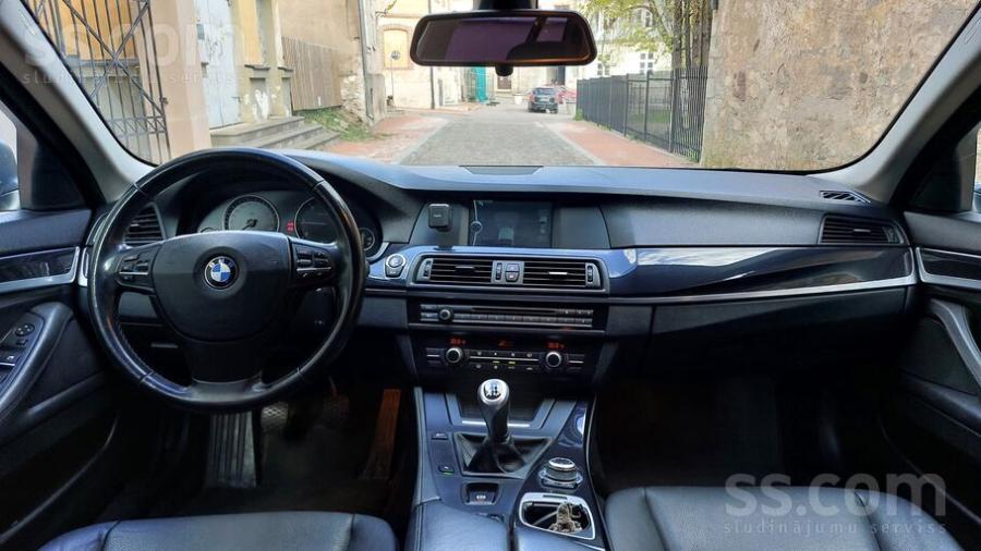 Brūns BMW 520 2010 Cēsis, ar dzinēja tilpumu 2.00 L un nobraukumu 323 tūkst. km par 6700 €, foto 7 vietnē AUTOMOTO.COM.LV