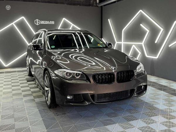 Brown BMW 520 2011 in Vilnius, with an engine capacity of 2.00 L and mileage of 293 thousand km for 8150 €, photo 1 on AUTOMOTO.COM.LV