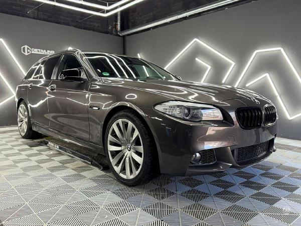Brown BMW 520 2011 in Vilnius, with an engine capacity of 2.00 L and mileage of 293 thousand km for 8150 €, photo 2 on AUTOMOTO.COM.LV