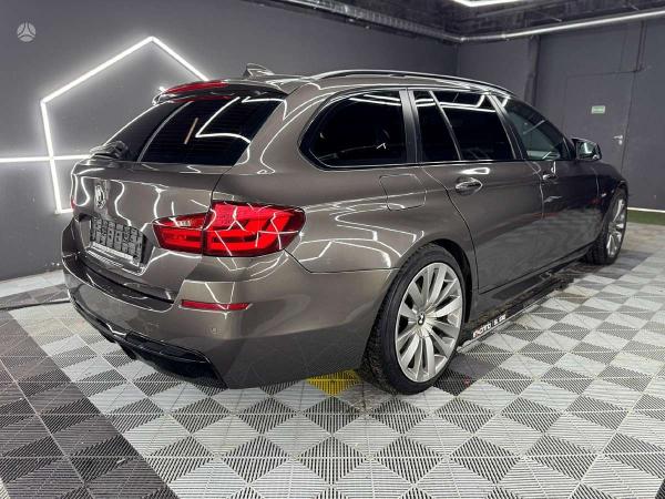 Brown BMW 520 2011 in Vilnius, with an engine capacity of 2.00 L and mileage of 293 thousand km for 8150 €, photo 9 on AUTOMOTO.COM.LV