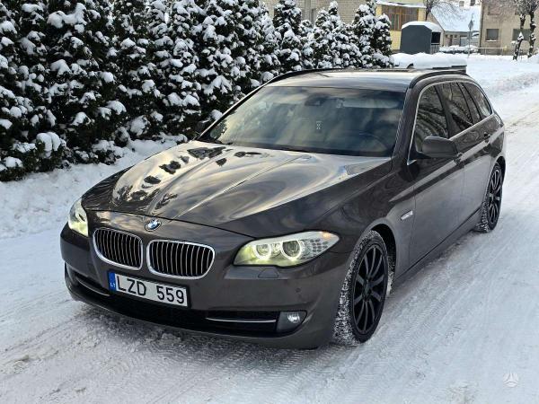 Brown BMW 520 2011 in Radviliskis, with an engine capacity of 2.00 L and mileage of 311 thousand km for 6700 €, photo 1 on AUTOMOTO.COM.LV