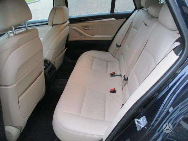 Brown BMW 520 2011 in Vilnius, with an engine capacity of 2.00 L and mileage of 278 thousand km for 7500 €, photo 8 on AUTOMOTO.COM.LV