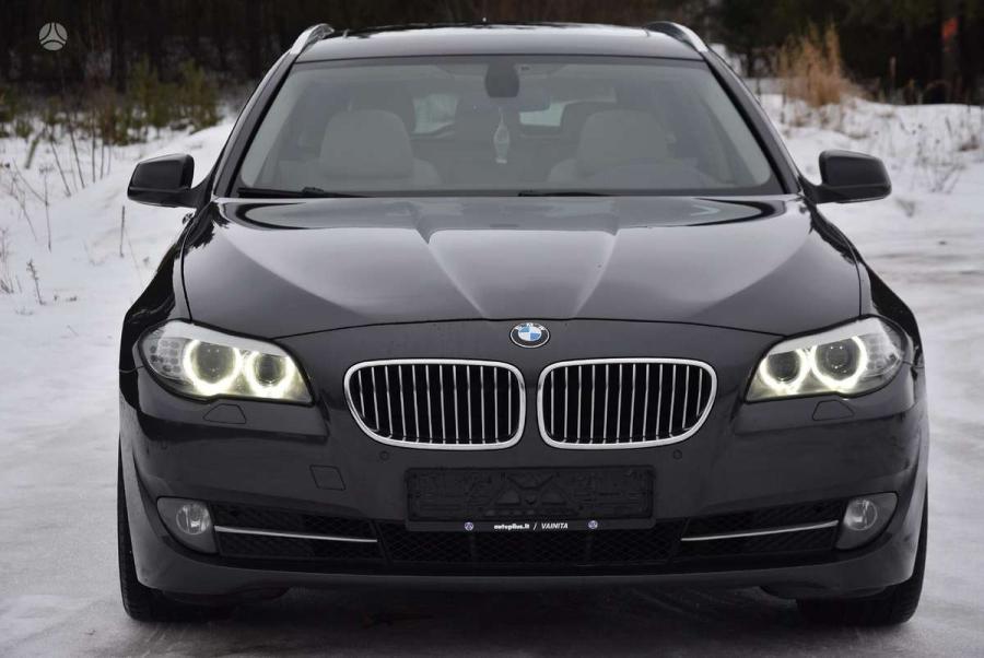 Brown BMW 520 2011 in Vilnius, with an engine capacity of 2.00 L and mileage of 274 thousand km for 7900 €, photo 4 on AUTOMOTO.COM.LV