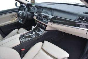 Brown BMW 520 2011 in Vilnius, with an engine capacity of 2.00 L and mileage of 274 thousand km for 7900 €, photo 11 on AUTOMOTO.COM.LV