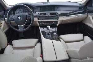 Brown BMW 520 2011 in Vilnius, with an engine capacity of 2.00 L and mileage of 274 thousand km for 7900 €, photo 12 on AUTOMOTO.COM.LV
