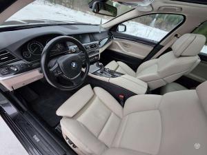 Brown BMW 520 2011 in Vilnius, with an engine capacity of 2.00 L and mileage of 274 thousand km for 7900 €, photo 23 on AUTOMOTO.COM.LV