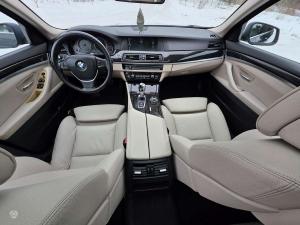 Brown BMW 520 2011 in Vilnius, with an engine capacity of 2.00 L and mileage of 274 thousand km for 7900 €, photo 25 on AUTOMOTO.COM.LV