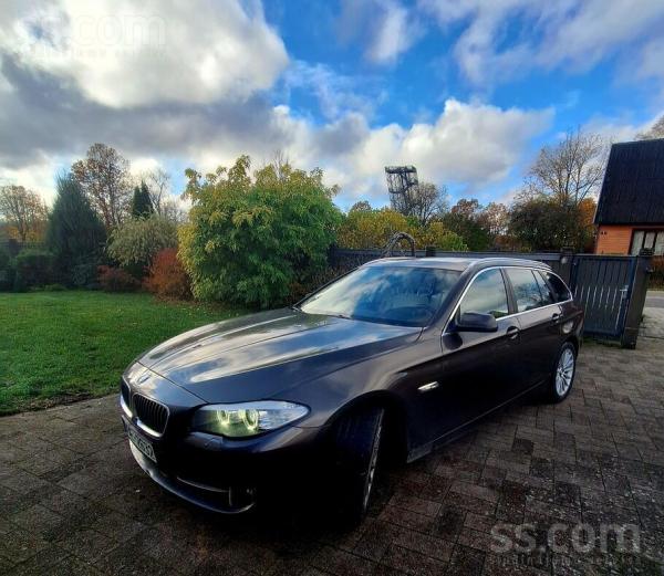 Brown BMW 520 2011 in Kuldiga, with an engine capacity of 2.00 L and mileage of 187 thousand km for 7500 €, photo 5 on AUTOMOTO.COM.LV