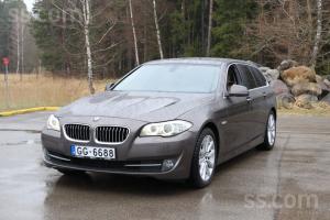 Brūns BMW 520 2011 Ogre, ar dzinēja tilpumu 2.00 L un nobraukumu 260 tūkst. km par 7000 €, foto  vietnē AUTOMOTO.COM.LV