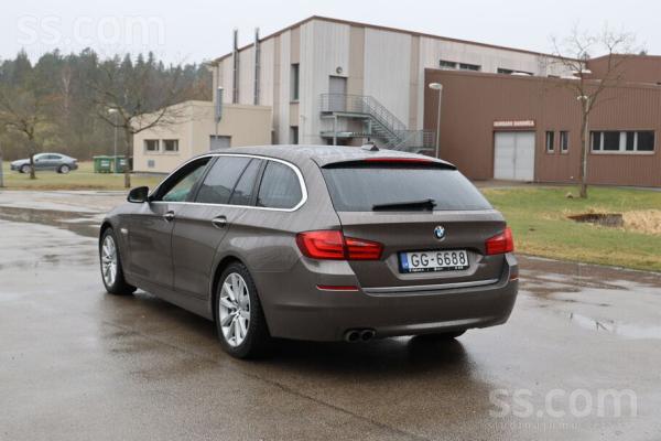 Brown BMW 520 2011 in Ogre, with an engine capacity of 2.00 L and mileage of 260 thousand km for 7000 €, photo 5 on AUTOMOTO.COM.LV