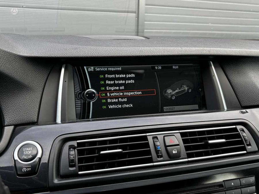 Brūns BMW 520 2011 Utena, ar dzinēja tilpumu 2.00 L un nobraukumu 372 tūkst. km par 6200 €, foto 18 vietnē AUTOMOTO.COM.LV