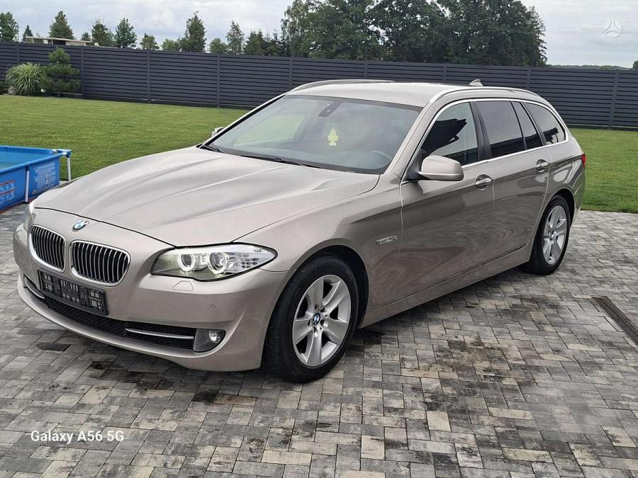 Brown BMW 520 2011 in Kaunas, with an engine capacity of 2.00 L and mileage of 287 thousand km for 8200 €, photo 1 on AUTOMOTO.COM.LV