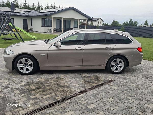 Brown BMW 520 2011 in Kaunas, with an engine capacity of 2.00 L and mileage of 287 thousand km for 8200 €, photo 3 on AUTOMOTO.COM.LV