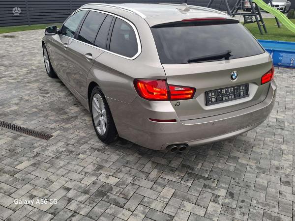 Brown BMW 520 2011 in Kaunas, with an engine capacity of 2.00 L and mileage of 287 thousand km for 8200 €, photo 4 on AUTOMOTO.COM.LV