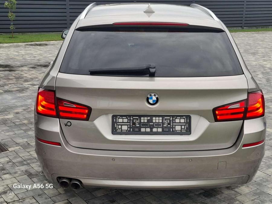 Brown BMW 520 2011 in Kaunas, with an engine capacity of 2.00 L and mileage of 287 thousand km for 8200 €, photo 6 on AUTOMOTO.COM.LV