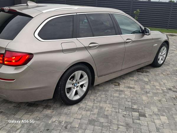 Brown BMW 520 2011 in Kaunas, with an engine capacity of 2.00 L and mileage of 287 thousand km for 8200 €, photo 6 on AUTOMOTO.COM.LV