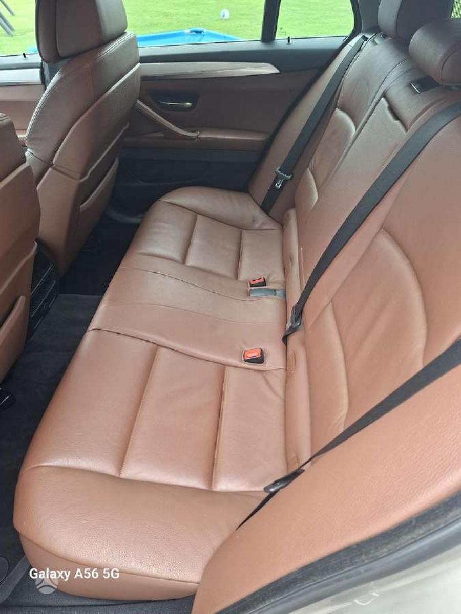 Brown BMW 520 2011 in Kaunas, with an engine capacity of 2.00 L and mileage of 287 thousand km for 8200 €, photo 18 on AUTOMOTO.COM.LV