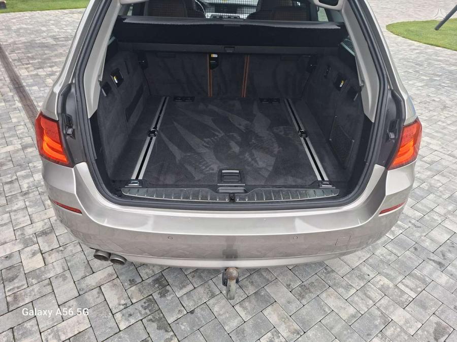 Brown BMW 520 2011 in Kaunas, with an engine capacity of 2.00 L and mileage of 287 thousand km for 8200 €, photo 20 on AUTOMOTO.COM.LV